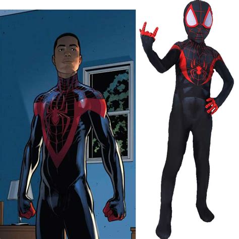 Miles Morales Spider Man Costume