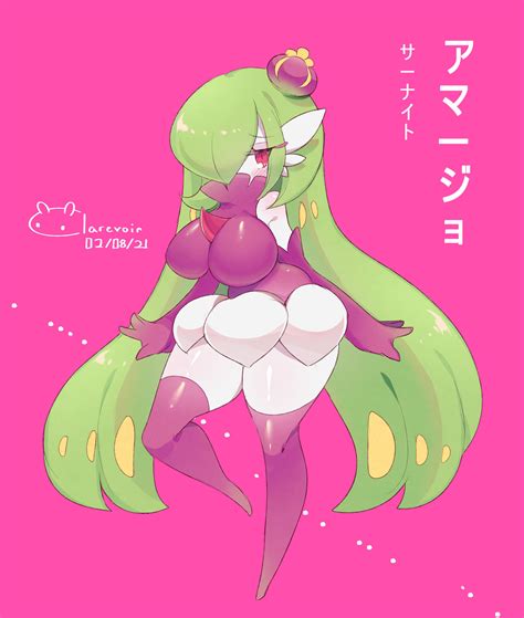 Gardevoir And Tsareena Pokemon Drawn By Aliceyawnin Danbooru