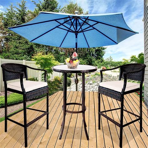 Outdoor Patio High Top Table At Henry Soler Blog