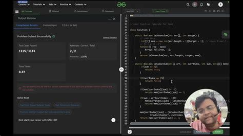 Subset Sum Problem Dp Recursion With Memoization Youtube