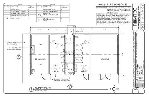 Concession Stand Blueprints At Dewey Blanchard Blog