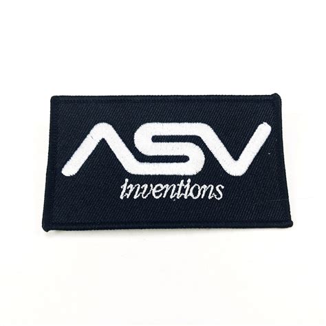 Asv Iron On Sponsored Rider Patch Asv Inventions Inc