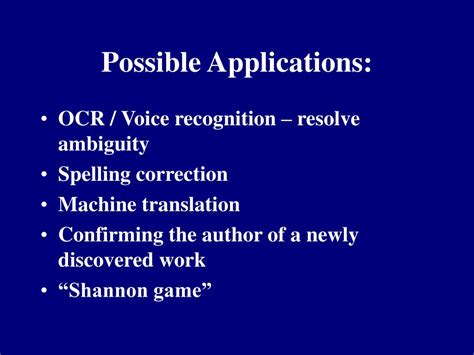 Ppt Chapter 6 Statistical Inference N Gram Models Over Sparse Data