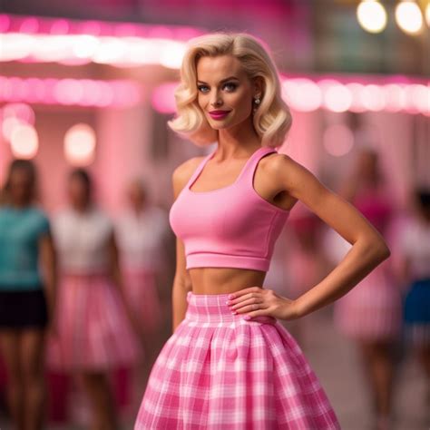 Margot Robbie Ai Generated Artwork Nightcafe Creator