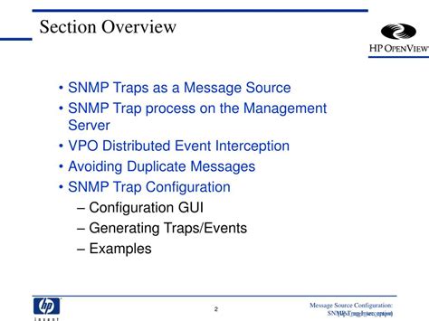 Ppt Message Source Configuration Snmp Trap Interception Powerpoint