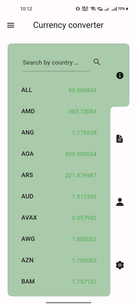 Currency Converter App Using Flutter