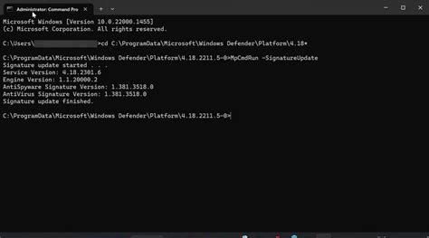 How To Update Windows Defender Virus Signature Using Command Prompt Technoresult