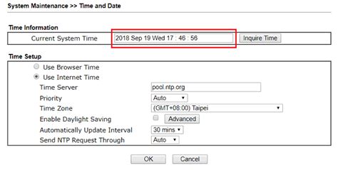 Schedule A Router Reboot Draytek