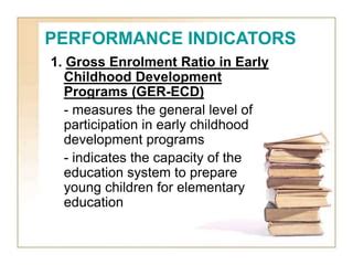 1PERFORMANCE INDICATORS FORMULAS DEPED PPT Daycare And Pre Babe Parenting