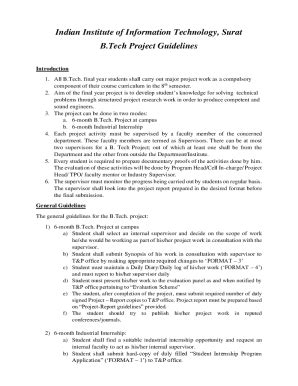 Fillable Online Can You Share Your B Tech Final Year Project Quora Fax Email Print PdfFiller