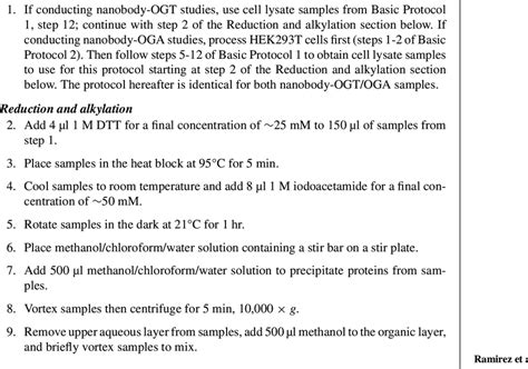 Alternate Protocol Workflow A And Representative Data B C For