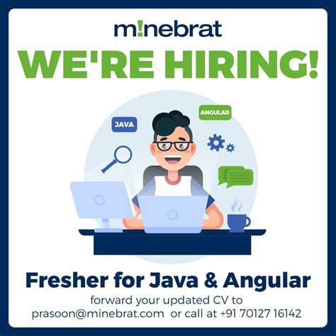 Minebrat On Linkedin Hiring Javajobs Angularjobs Freshersjob Freshersvacancy