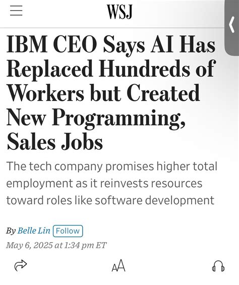 Ai Humanaicollaboration Futureofwork Digitaltransformation Ibm… Kim Bracke