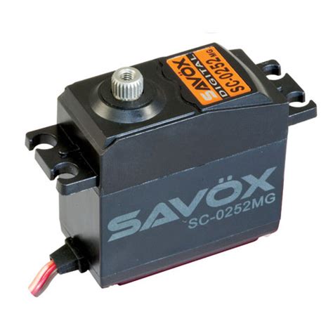 Savox SC0252MG Standard Size Digital Servo Masons Models