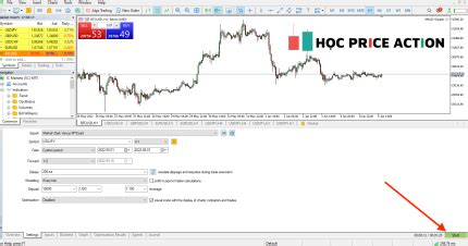 Hướng dẫn backtest strategy trên MT5 một cách chi tiết nhất Học Price Action