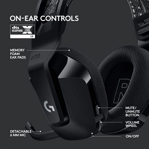 Customer Reviews Logitech G733 Lightspeed Wireless Over The Ear Gaming