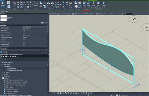 Can This Be Done With Revit Wall From 3d Polyline Autodesk Community