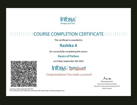 Python Infosys Professionaldevelopment Programmingskills