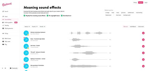 Free Moaning Sound Effect Download And Privatization
