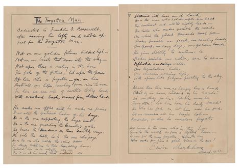 Edwin Markham 3 Signed Items Rr Auction