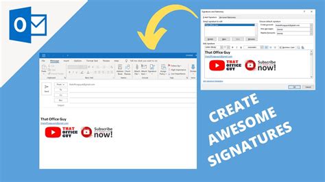 How To Create A Signature Line In Outlook 360