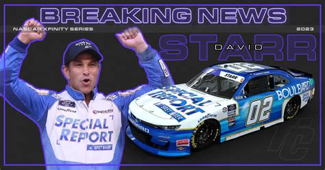 David Starr Joins Our Motorsports For Select Races In 2023