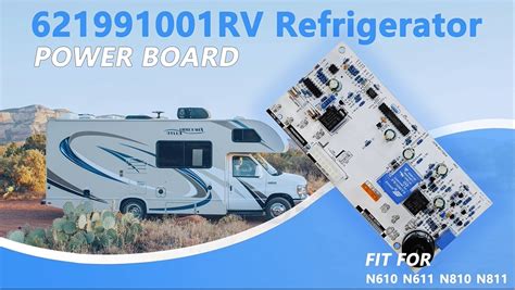 Circuit Boards Norcold N821 Control Board 621991001 Refrigerator Power