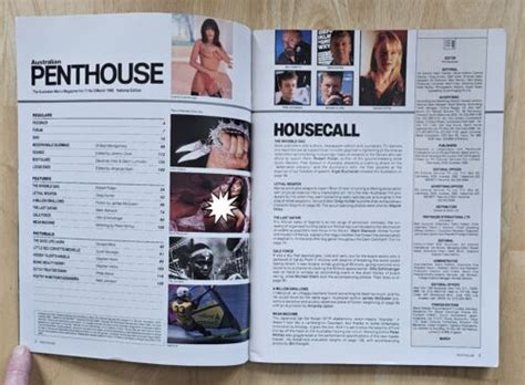Australian Penthouse Magazine March 1990 4836275997