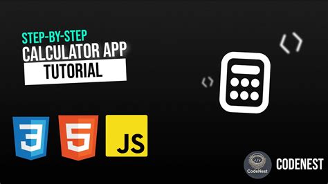Build A Modern Calculator App In 10 Mins Step By Step Tutorial For Beginners Codenest Youtube