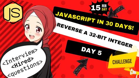 🚀 Day 5 Javascript Like Pro Coding Interviews Challenge💻 Youtube