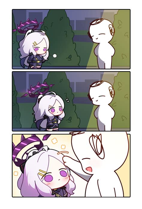 Sensei Doodle Sensei And Hina Blue Archive Drawn By Uz Uzru Danbooru