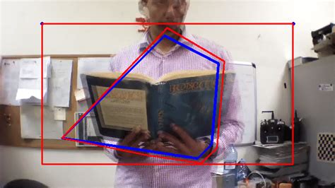 Convex Hull Construction From Detected Keypoints In Both Frames Frame