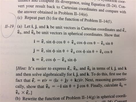 Solved Let I J And K Be Unit Vectors In Cartesian Chegg