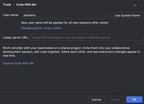 Getting Started With Code With Me Intellij Idea Documentation