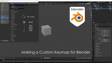 Making A Custom Keymap For Blender Youtube