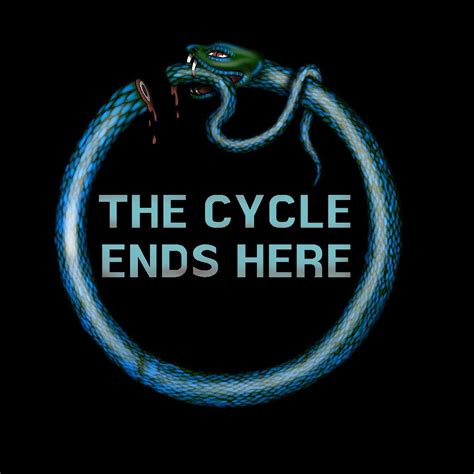 Ouroboros Snake Of Lifes Spiritual Symbol The Cycle Ends Here In