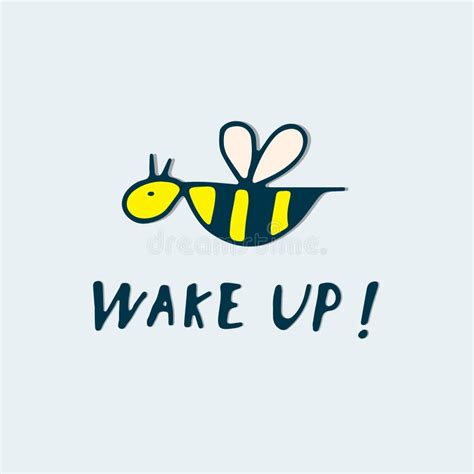 Wake Up Cute Illustartion Stock Illustration Illustration Of Cartoon