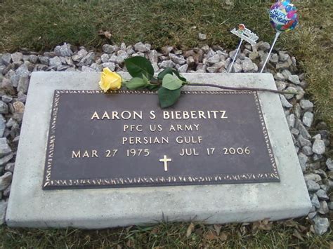 Aaron S Bieberitz 1975 2006 Find A Grave Memorial
