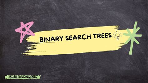 Binary Search Trees Youtube
