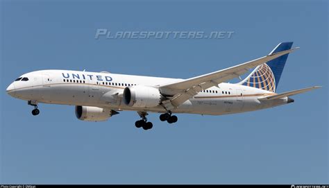 N27903 United Airlines Boeing 787 8 Dreamliner Photo By Ocfltomgcat