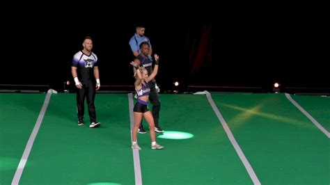 Weber State University Hailey Smith And Josh Hill [2024 Coed Partner Stunt] 2024 Uca And Uda