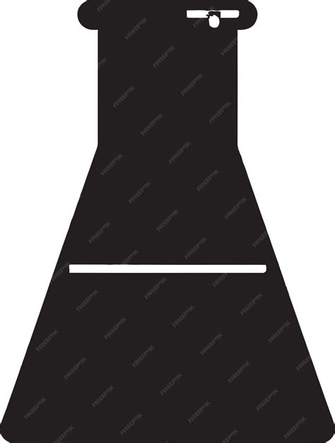 Premium Vector Chemistry Flask Outline Graphic