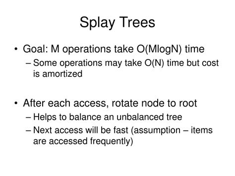 Ppt Understanding Avl Trees And Splay Trees Efficient Balanced Tree Structures Powerpoint