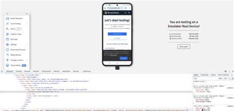 How To Inspect Element On Android Device Browserstack