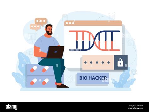 Biohacking Health Engineering And Improving With Modern Monitoring System Supplements Diet