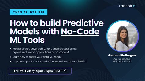 Build Predictive Models With No Code Machine Learning Tools