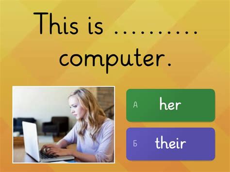 Присвійні займенники Вікторина