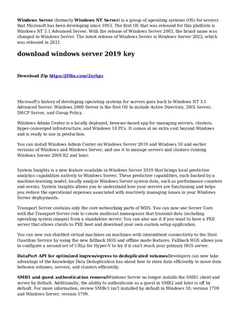 Fillable Online Is Windows A Server Operating System Fax Email Print Pdffiller