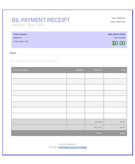 Bill Payment Receipt Hot Sex Picture