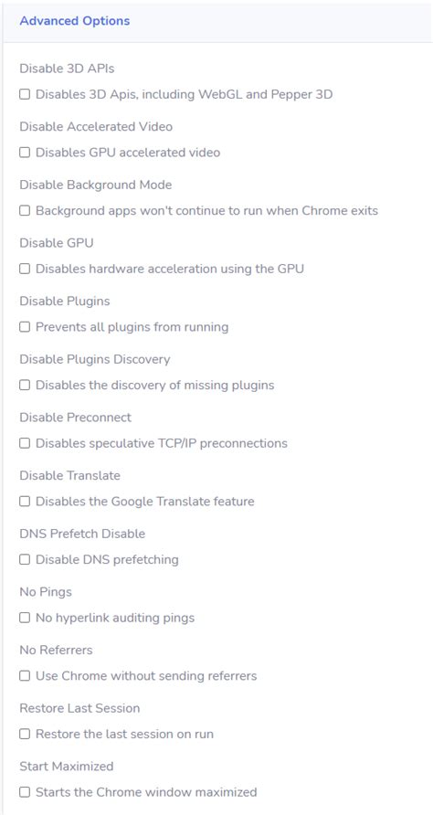 Advanced Options — Session Splitter